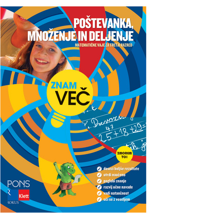 ZNAM ZA VEČ - POŠTEVANKA, MNOŽENJE, DELJENJE 2097318 - Ex libris